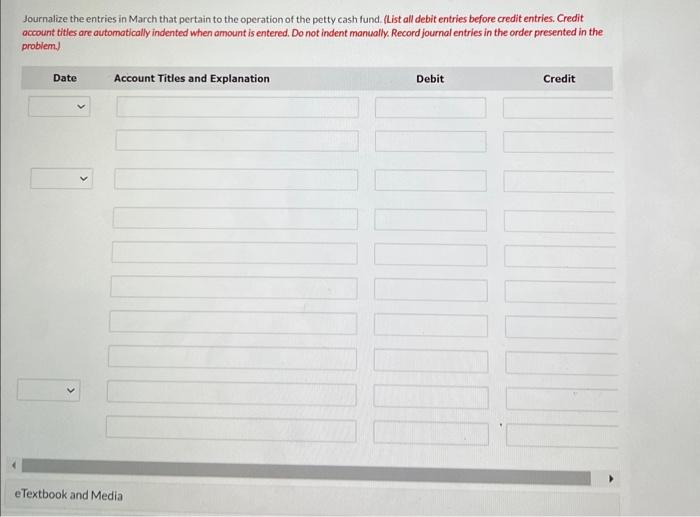 Solved Sheffield Company uses an imprest petty cash system. | Chegg.com