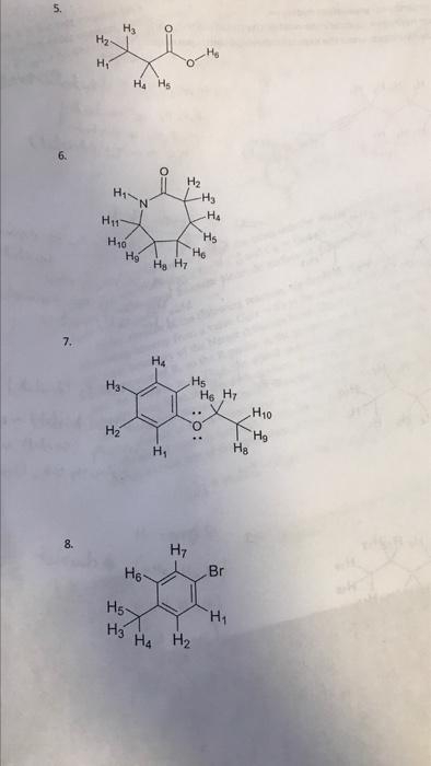 Solved Q. a) determine the number of equivalent hydrogen b) | Chegg.com