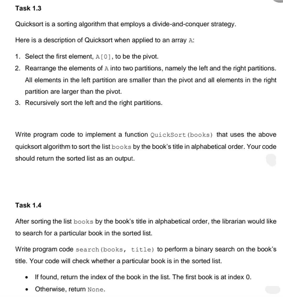 Solved YIJC library stores a list of books in its database. | Chegg.com