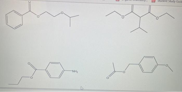 Solved Identification of unknown compounds in an Organic | Chegg.com