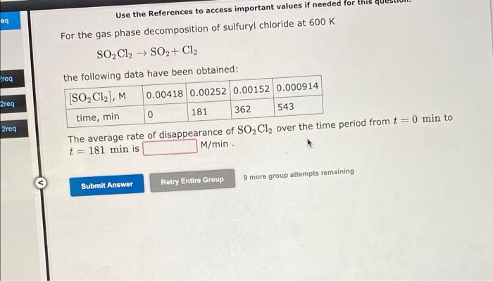 Solved eq Preq 2req 2req Use the References to access | Chegg.com