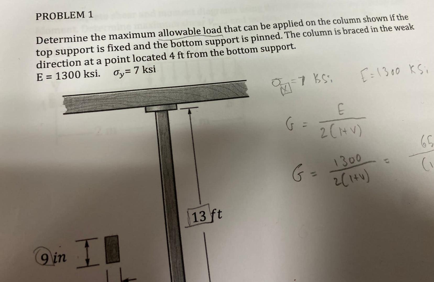 Solved PROBLEM 1 Determine the maximum allowable load that | Chegg.com