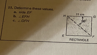 Solved How can I figure out Determine these values.a. ﻿side | Chegg.com