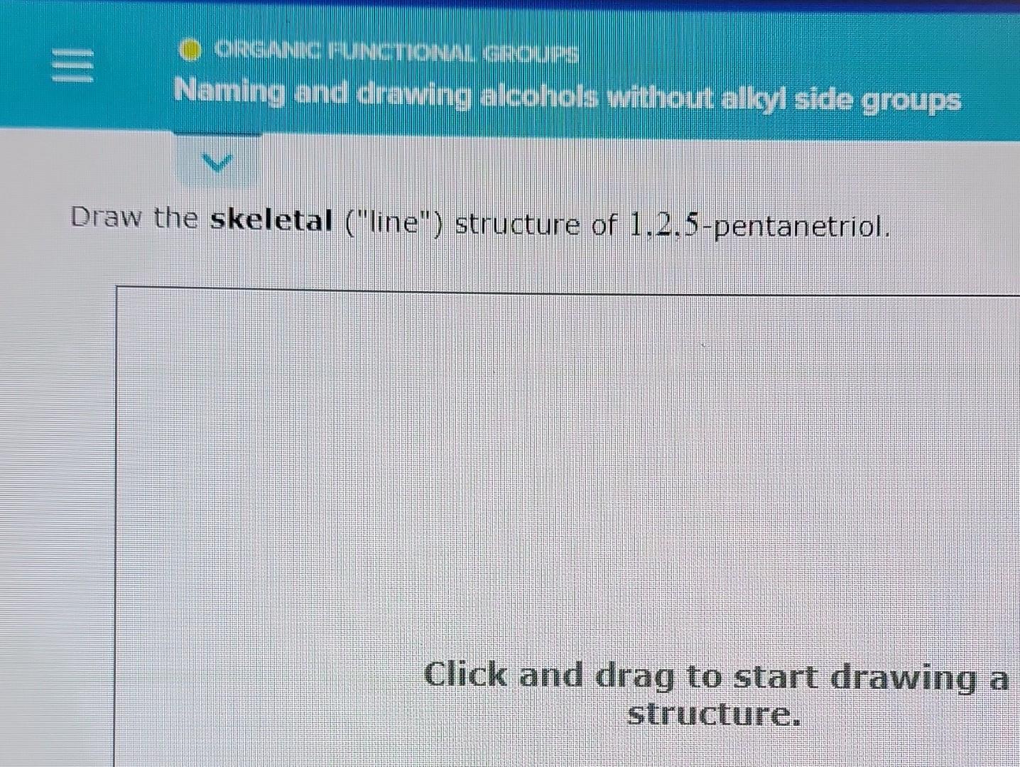 Solved Draw the skeletal ("line") structure of | Chegg.com