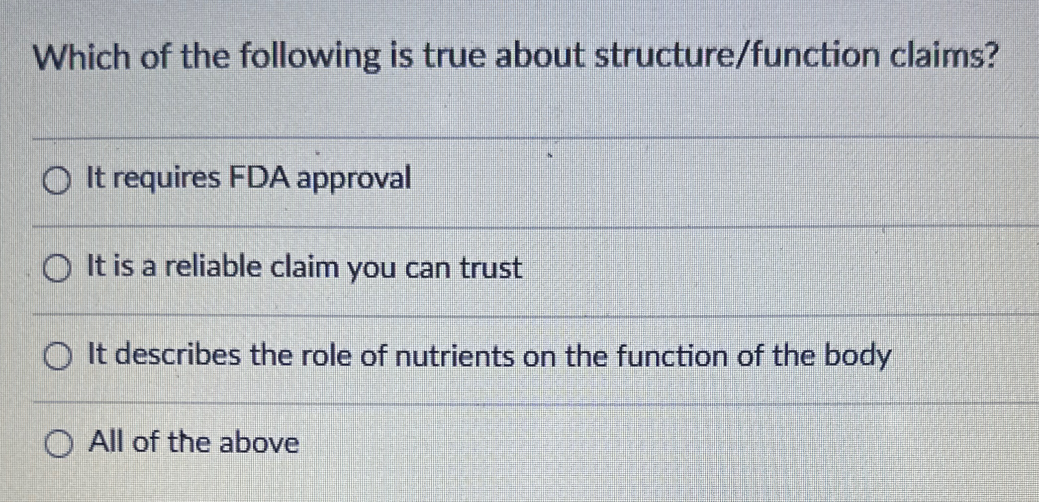 Solved Which of the following is true about | Chegg.com
