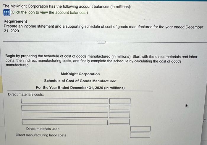 Solved Data table For Specific Date Direct materials | Chegg.com