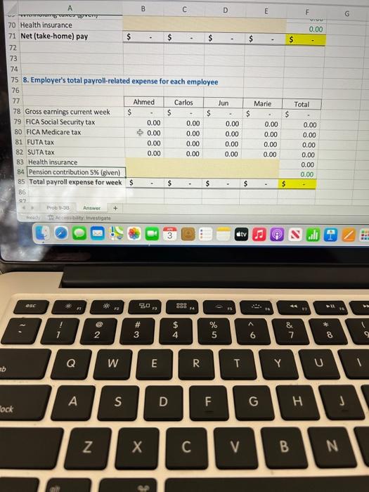 Solved Problem 9.3B Payroll expenses, withholdings, and | Chegg.com