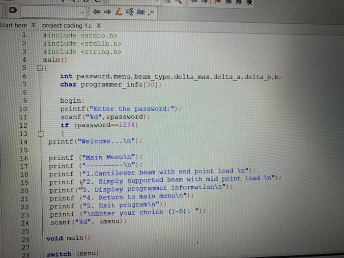 Solved why is my coding after enter correct password , it | Chegg.com