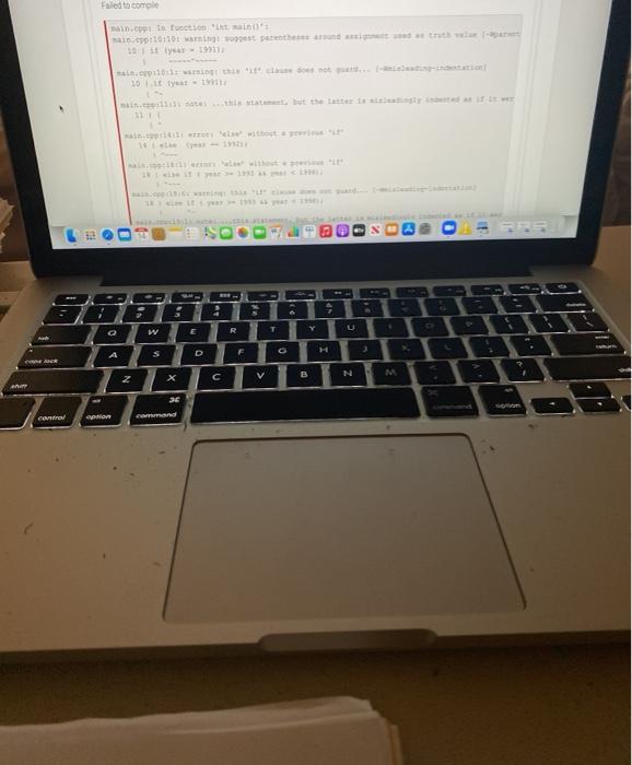 Solved i keep getting errors for me if, else, and else if | Chegg.com
