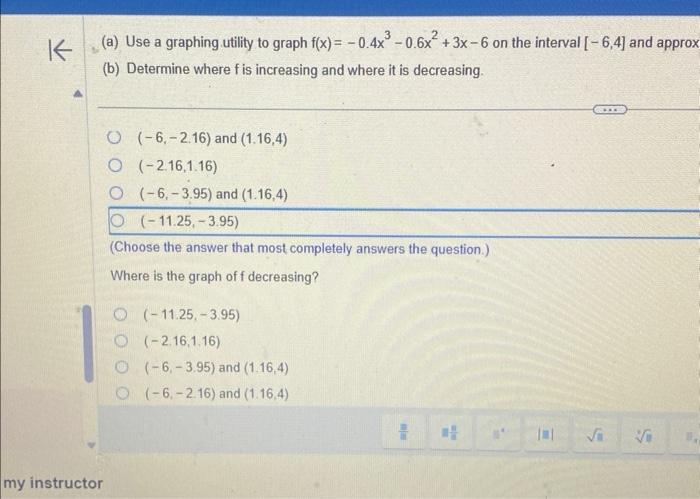 Solved (a) Use a graphing utility to graph | Chegg.com