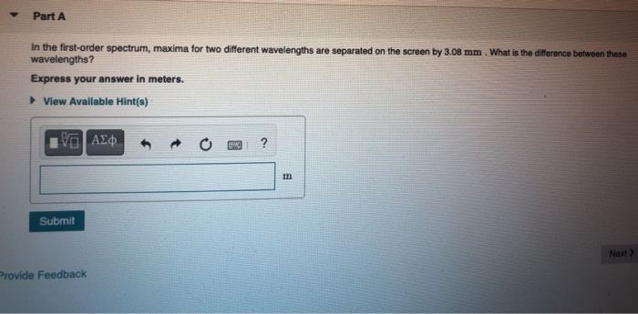 Solved Visible light passes through a diffraction grating | Chegg.com