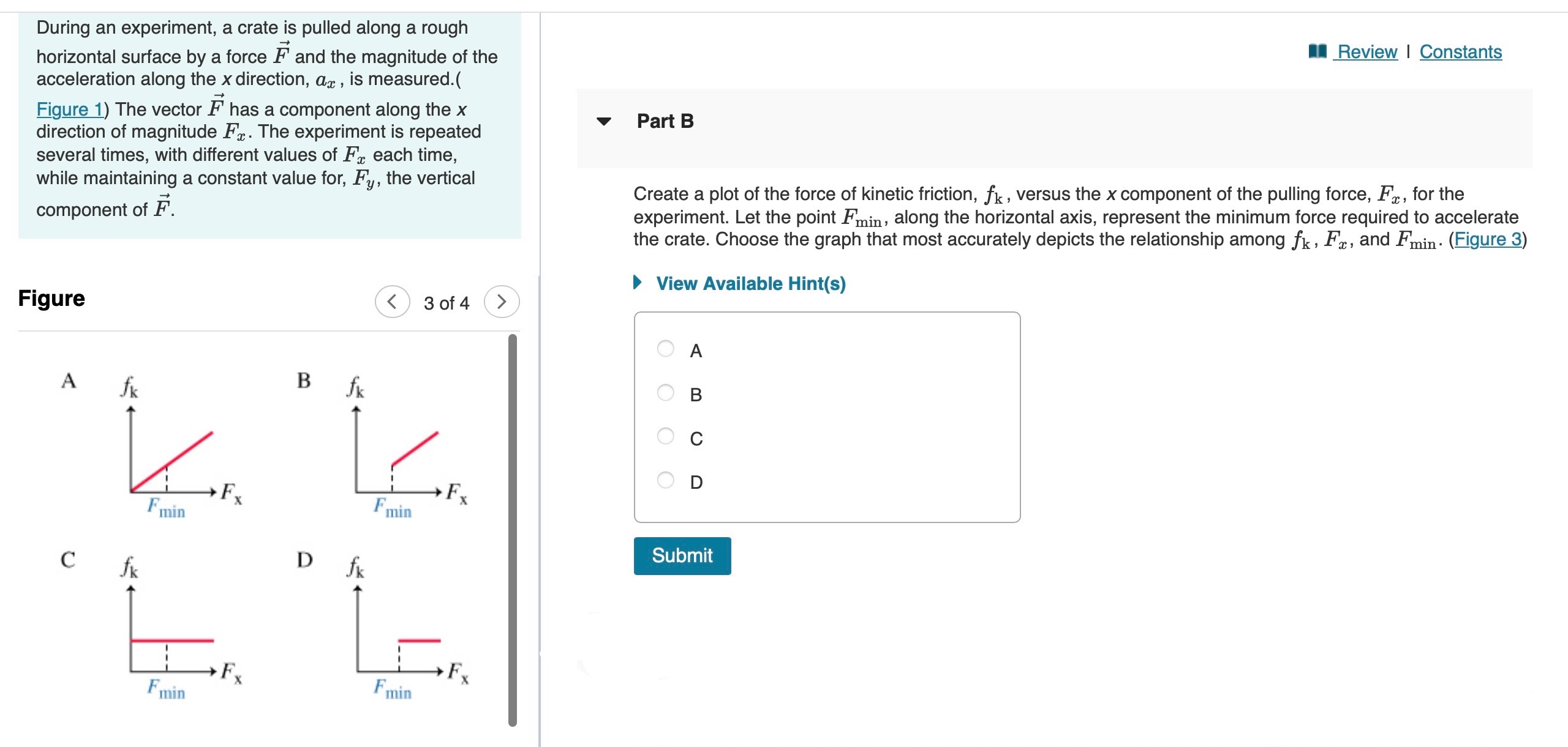Solved During an experiment, a crate is pulled along a rough | Chegg.com