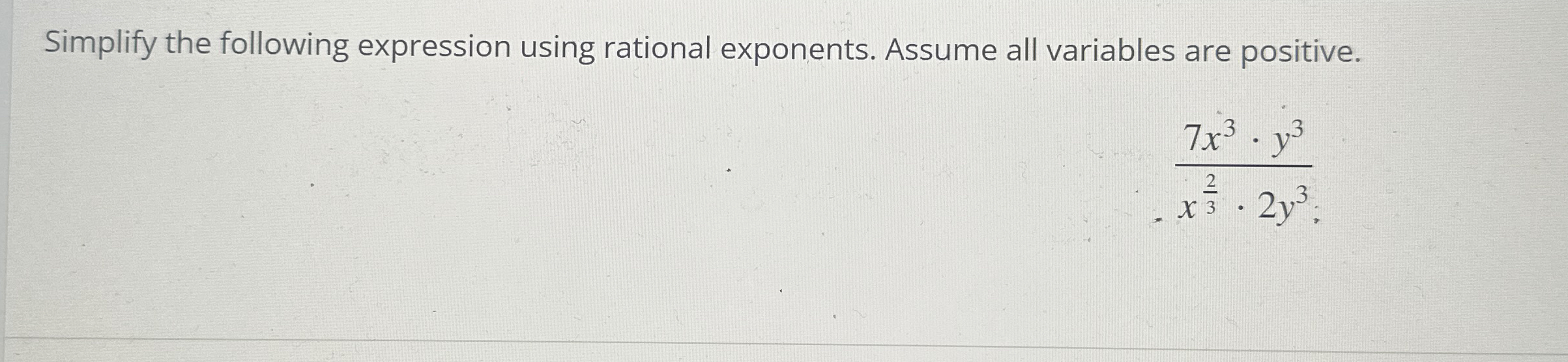 Solved Simplify the following expression using rational | Chegg.com