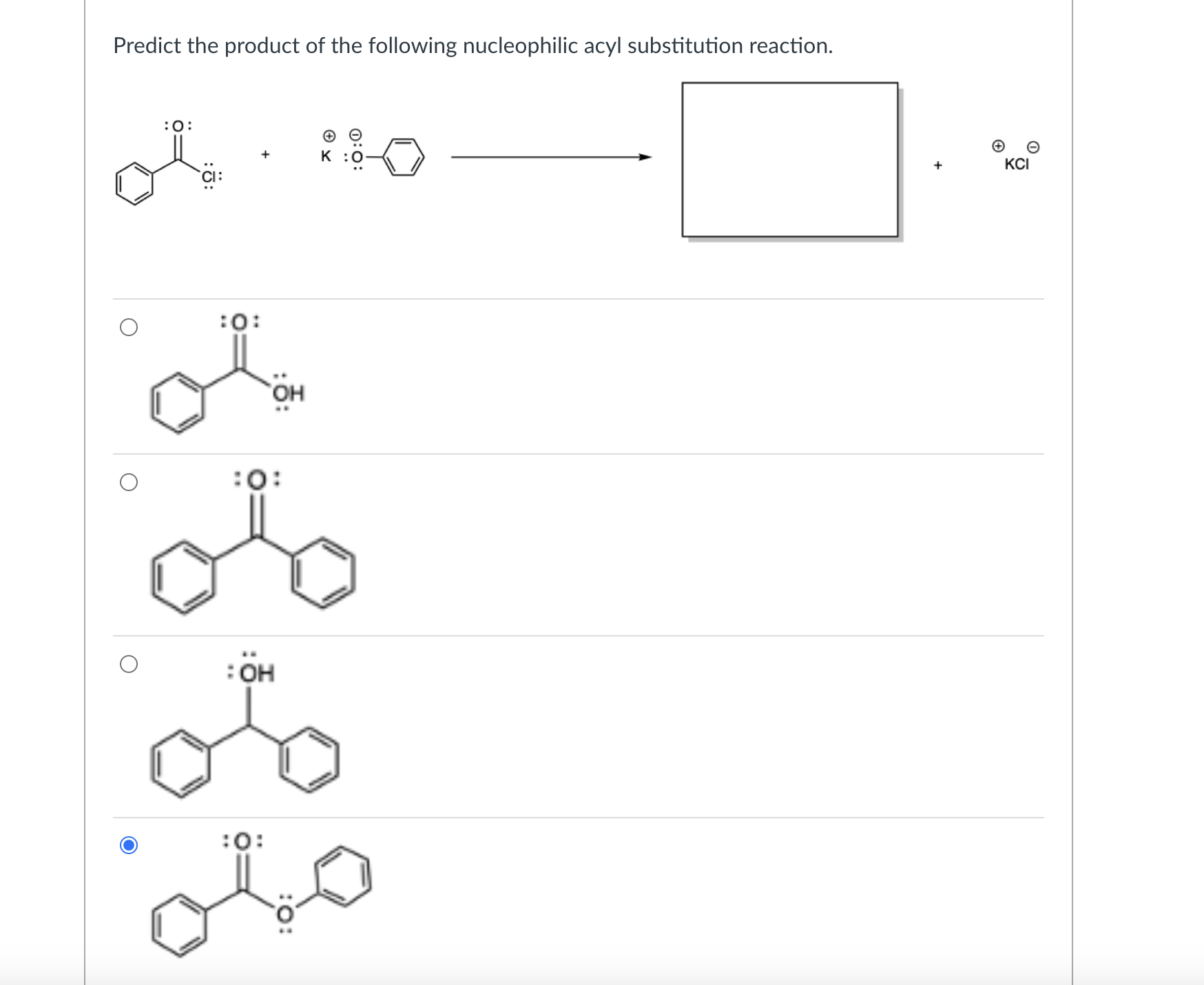 Solved Predict the product of the following nucleophilic | Chegg.com