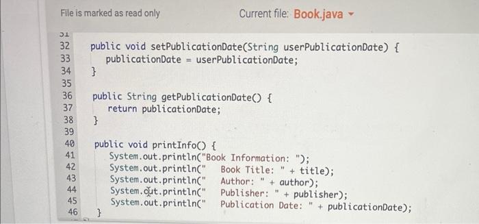 Solved Given maind and a base Book class, define a derived | Chegg.com