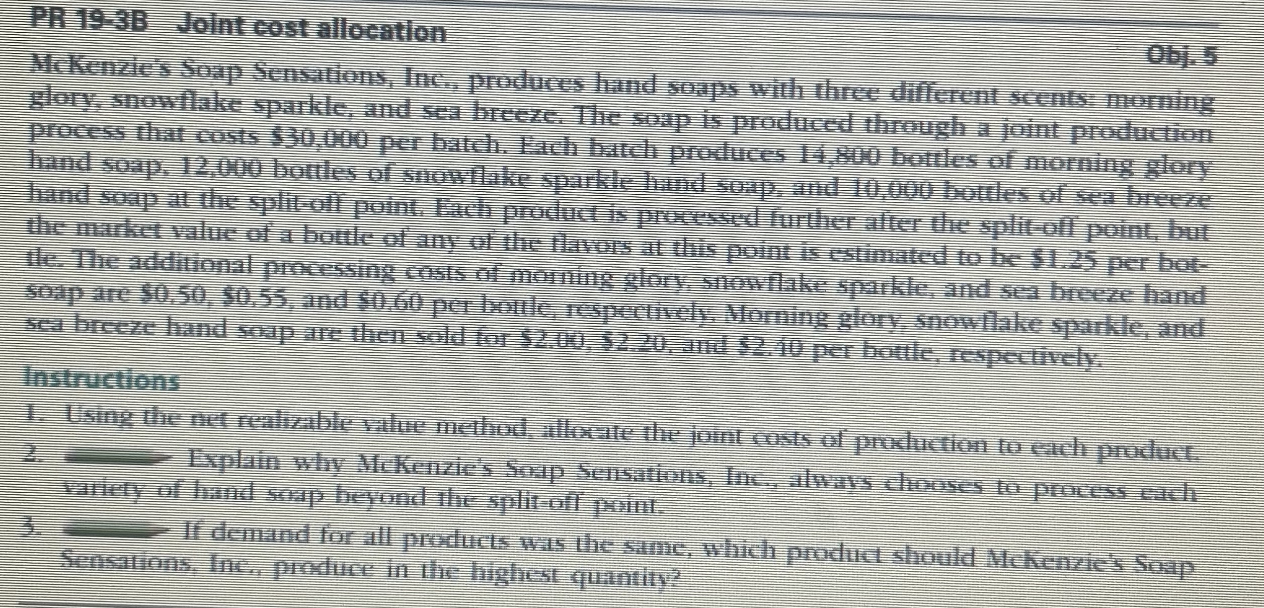 Solved PB 1938 ﻿Joint cost allocationInstructions | Chegg.com