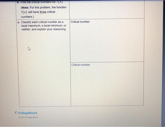 Solved AP CALCULUS STUDENT HANDOUT Analytical | Chegg.com