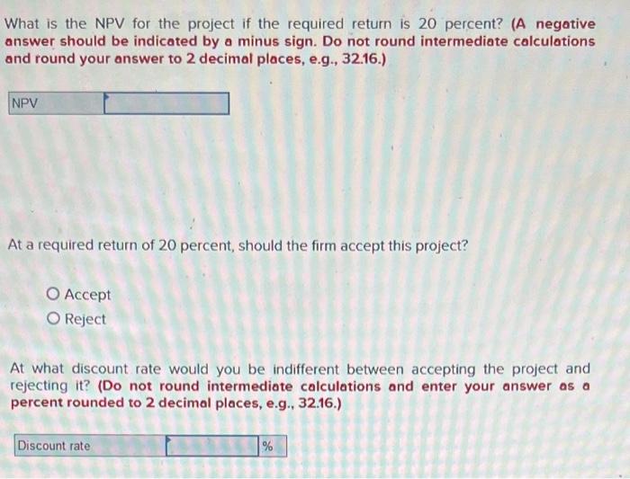 Solved A project that provides annual cash flows of $18,200 | Chegg.com