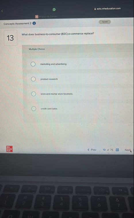 Solved Gexto.mheducation comConcepts Assessment 2i13What | Chegg.com