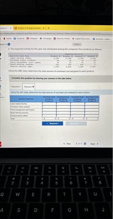 Solved Exercise 4-5 (Static) Assigning Overhead to Products | Chegg.com