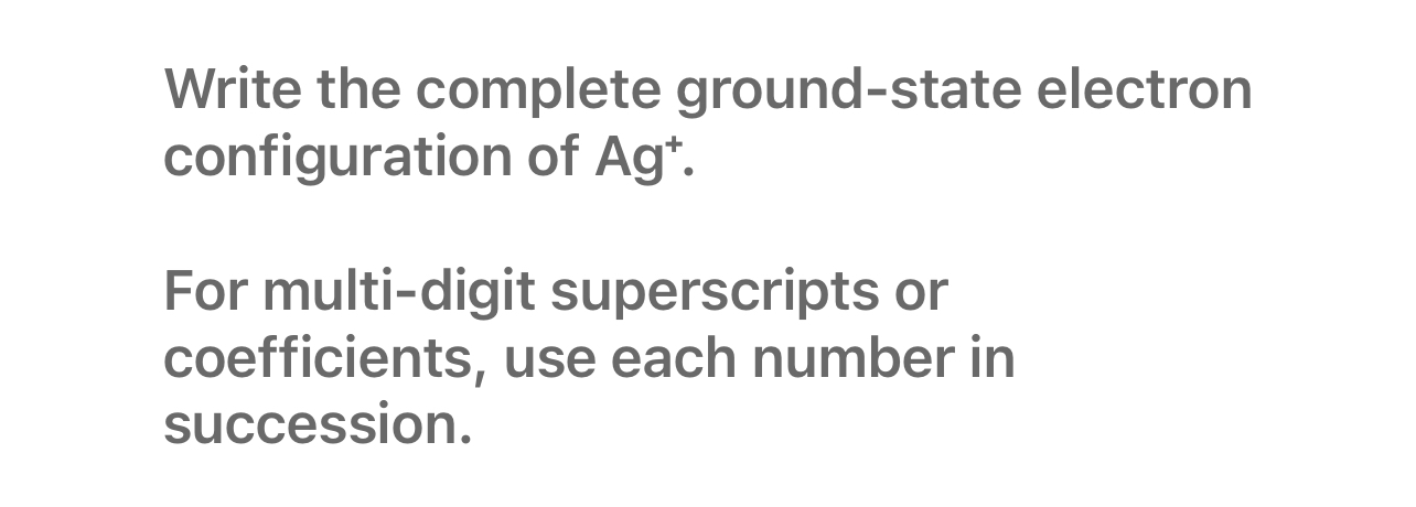 Solved Write The Complete Ground State Electron
