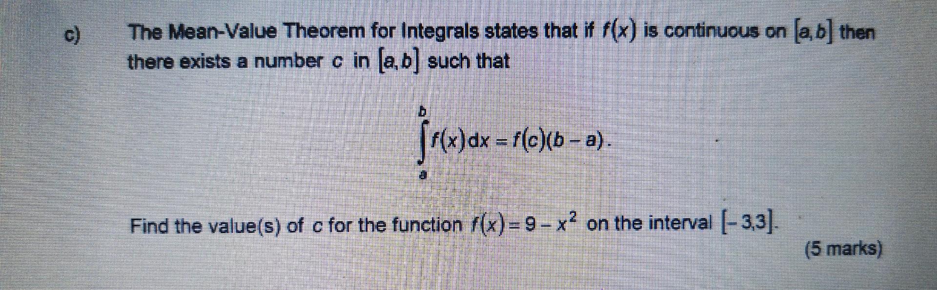 Solved ION 4 A Evaluate The Following Integrals I Chegg
