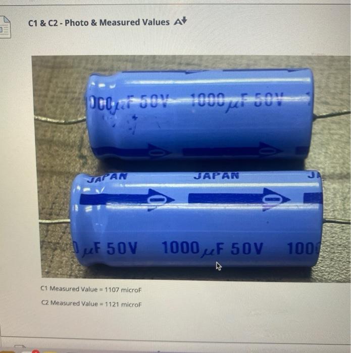 Solved The small tan capacitor, shaped like a disk, is a | Chegg.com