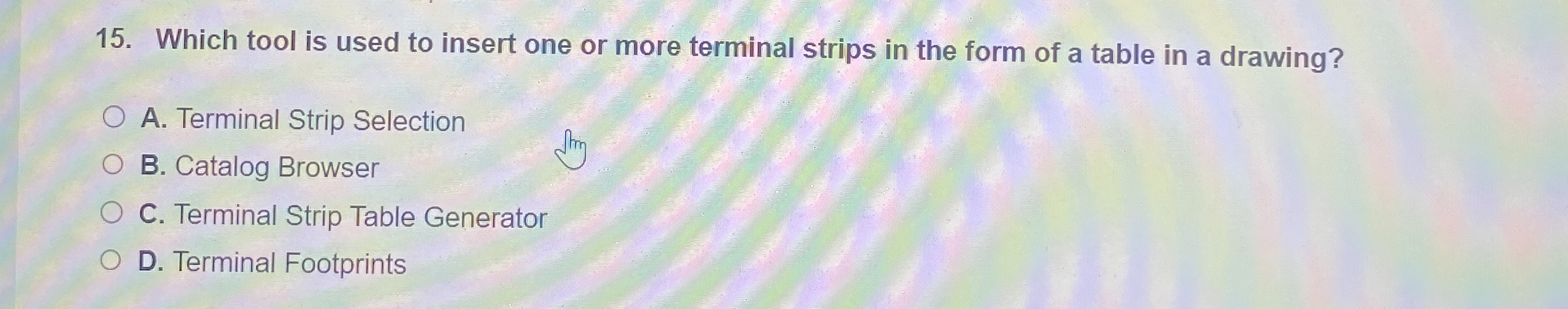 Solved Which tool is used to insert one or more terminal | Chegg.com