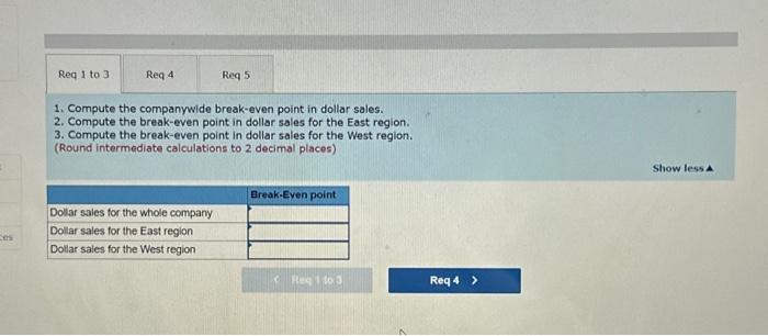 Solved Prepare a new segmented income statement based on | Chegg.com