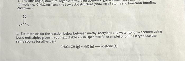 Solved The line-angle/structural organic formula for formula | Chegg.com