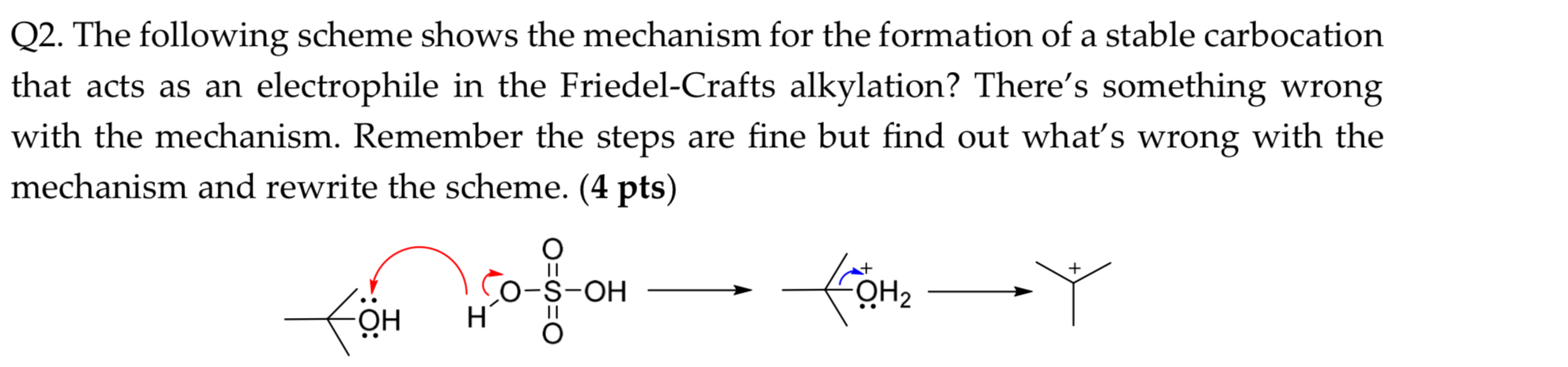Solved Q2. ﻿The following scheme shows the mechanism for the | Chegg.com