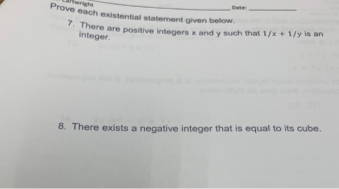 Solved 5. Prove each statement using a proof by exhaustion. | Chegg.com