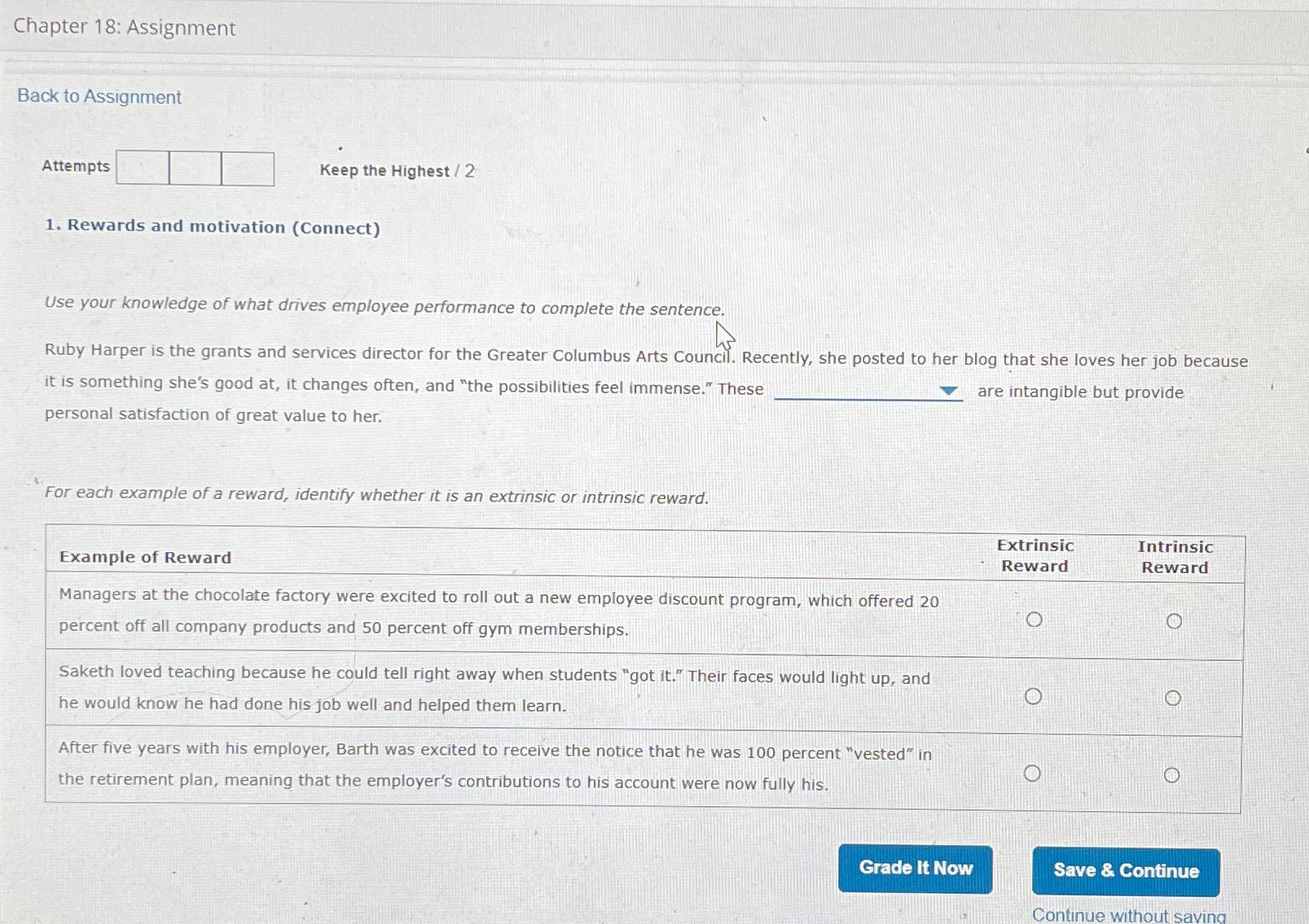 Solved Chapter 18: AssignmentBack to AssignmentAttemptsKeep | Chegg.com