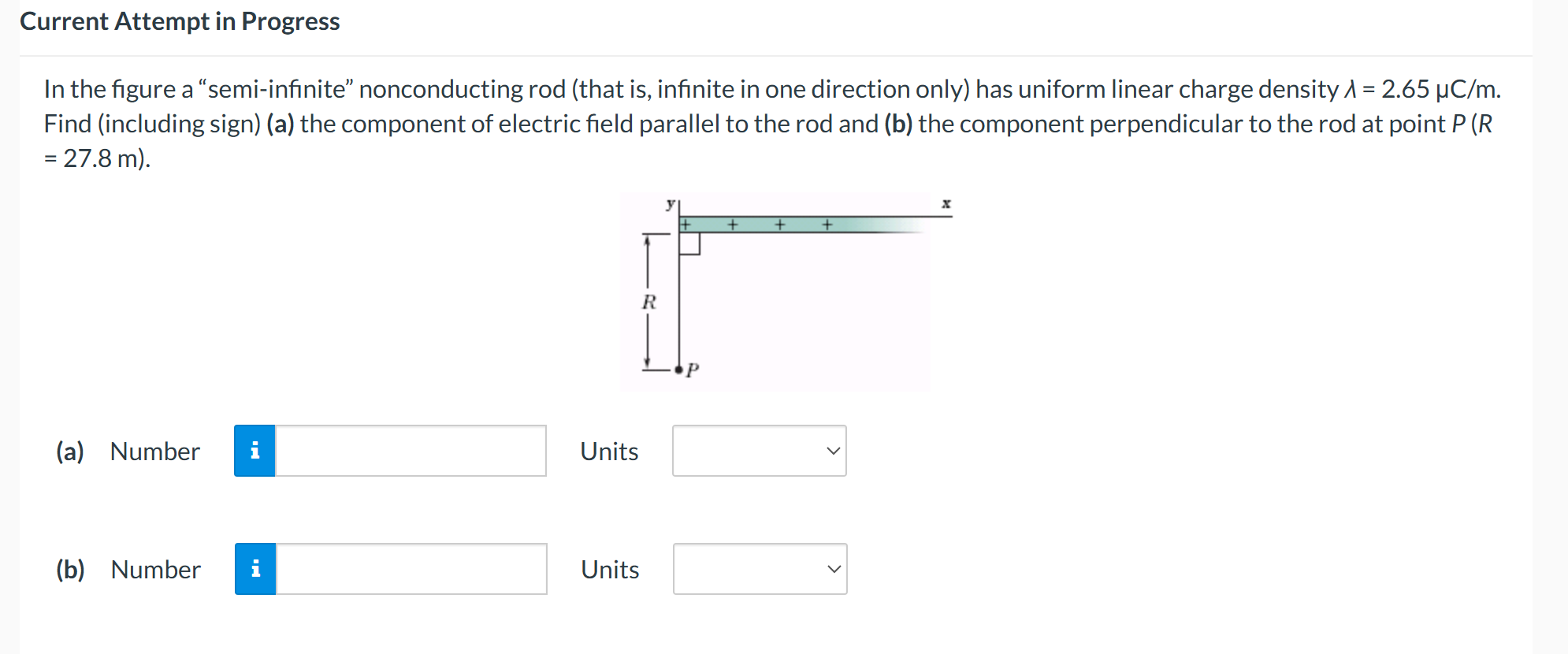 Solved Current Attempt in Progress In the figure a | Chegg.com