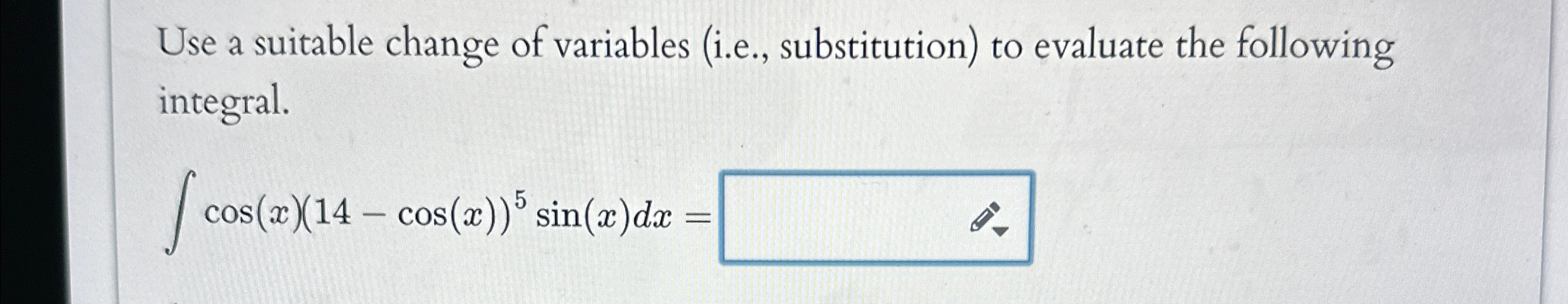 Solved Use a suitable change of variables (i.e., | Chegg.com