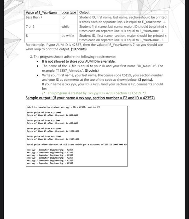 Solved pls help with c language read the questions | Chegg.com