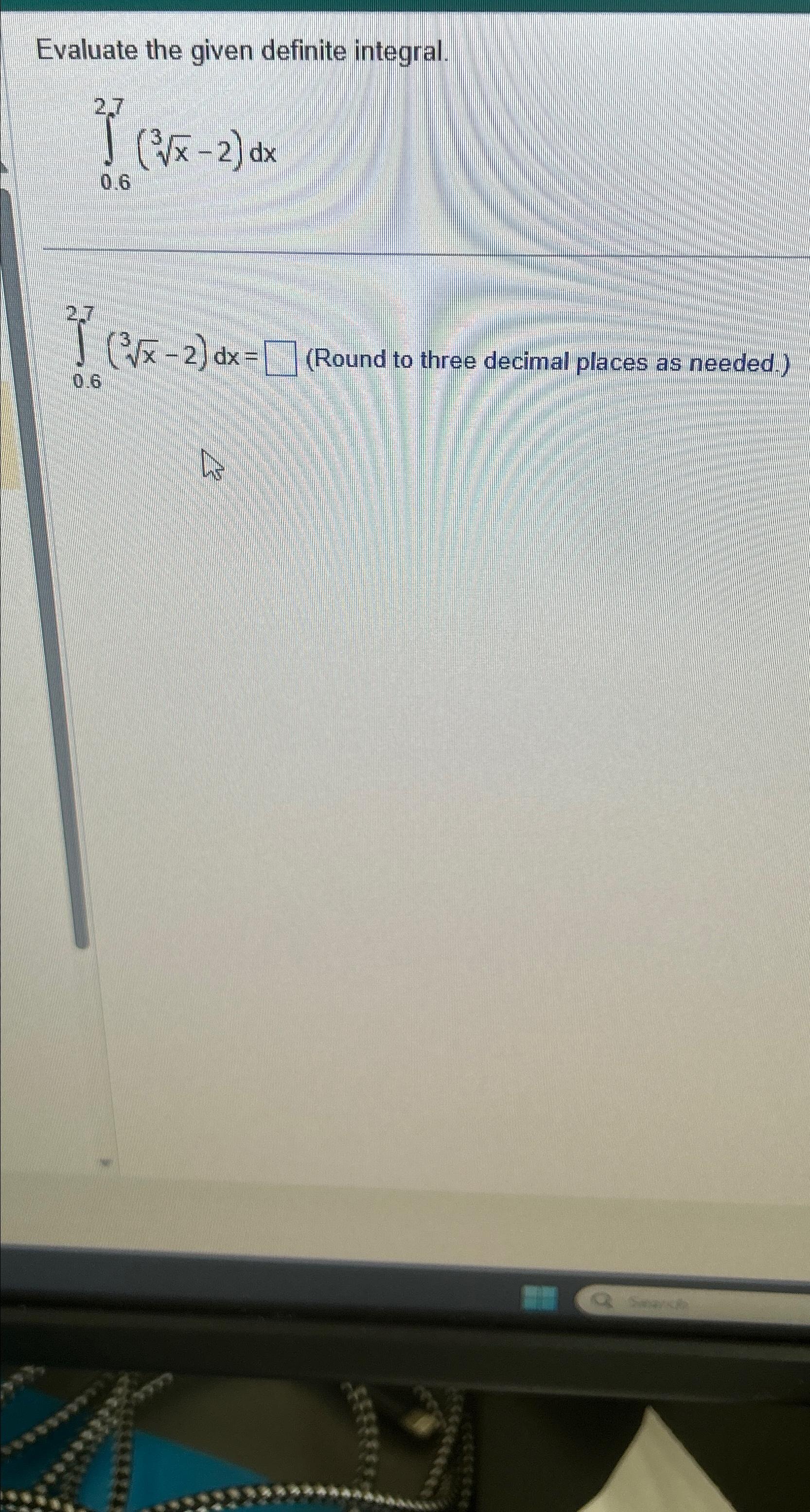 Solved Evaluate the given definite | Chegg.com