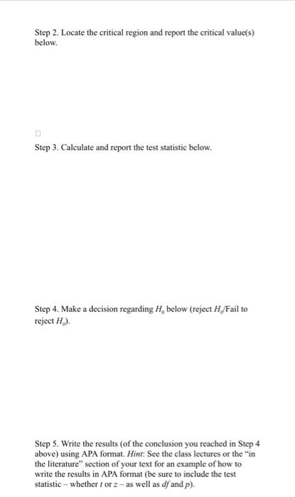 Solved Unit 3 assignment (and GE assessment) A researcher | Chegg.com