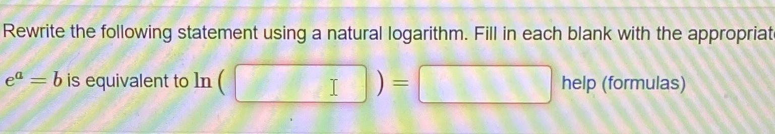 Solved Rewrite the following statement using a natural | Chegg.com