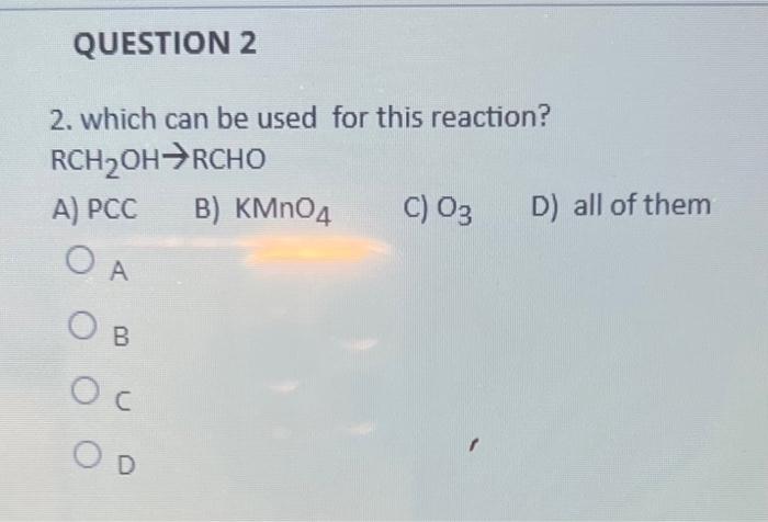 Solved 1. which one is(are) ester? A) RCHO B) RCOR C) RCOOR | Chegg.com