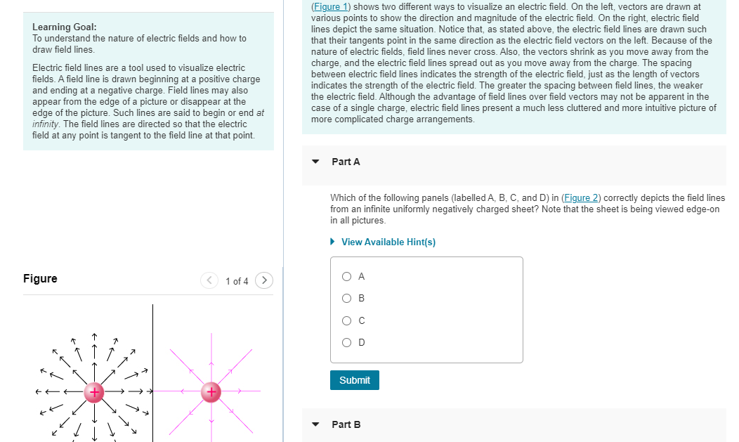 Learning Goal:To understand the nature of electric | Chegg.com
