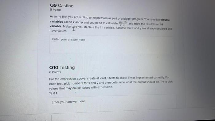 Solved Q8 Boolean 6 Points Assume the following variable | Chegg.com