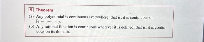 Solved 4 Theorem If f and g are continuous at a and c is a | Chegg.com