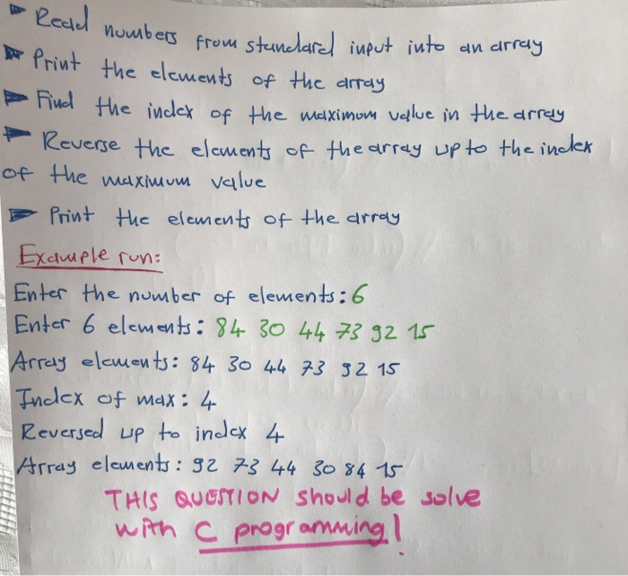 Solved This Question Should Solve In C Progrraming It