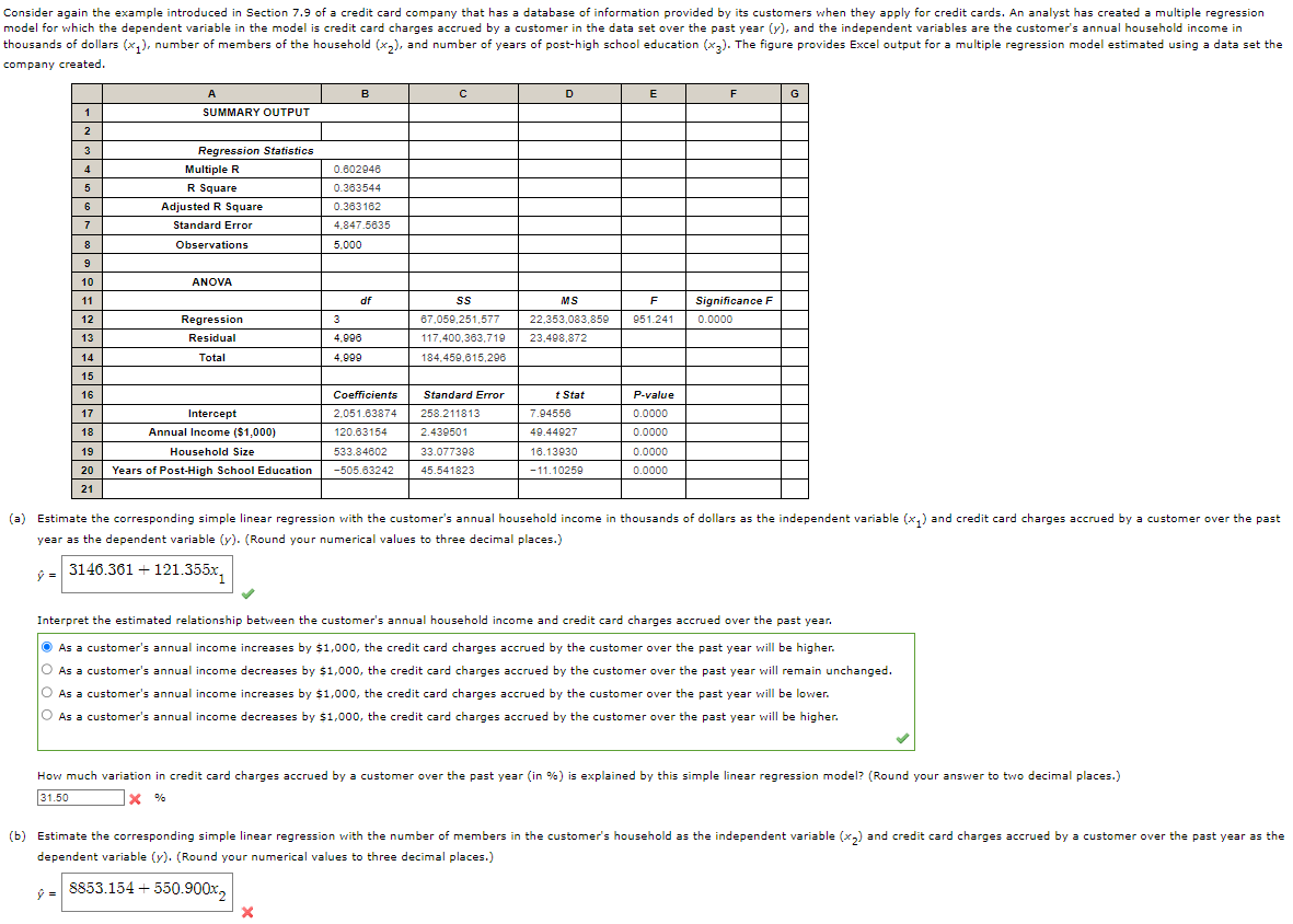 Solved company created.year as the dependent variable | Chegg.com