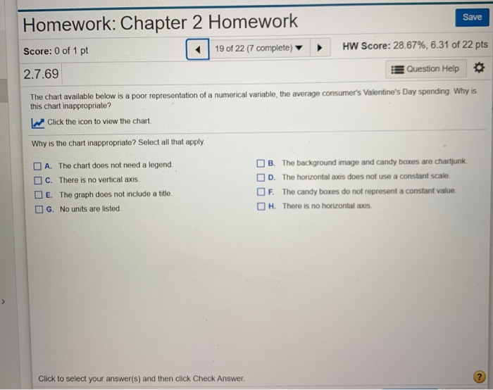 Solved Homework Chapter 2 Homework Save Score 0 Of 1 Pt 19