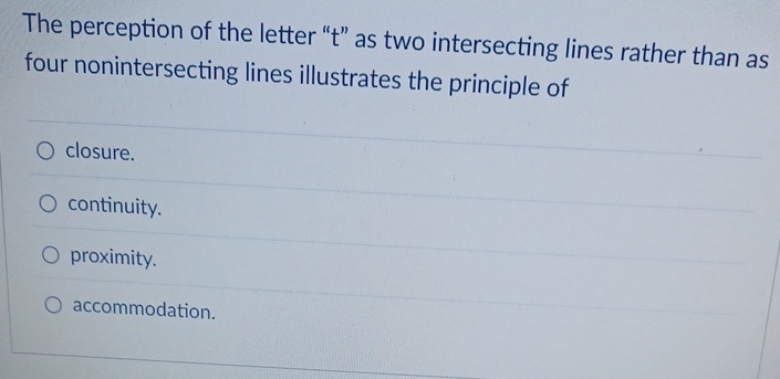 Solved The perception of the letter " ﻿t " ﻿as two | Chegg.com