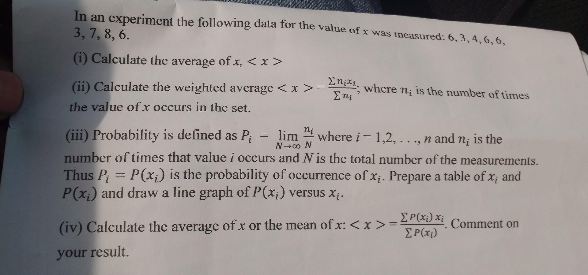 Solved Kindly answer (iii) and ( iv) questions from | Chegg.com