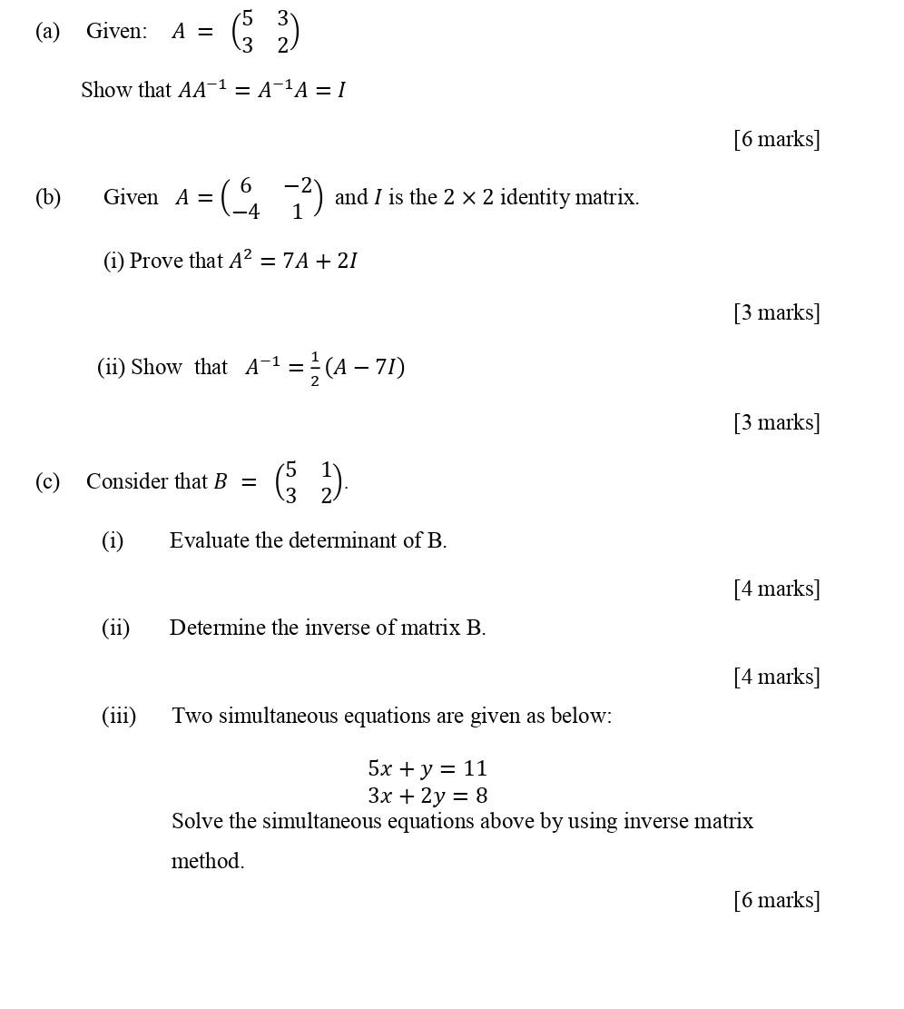 Solved (a) Given the function, g(t)=4−7t (i) Find g(0). [4 | Chegg.com
