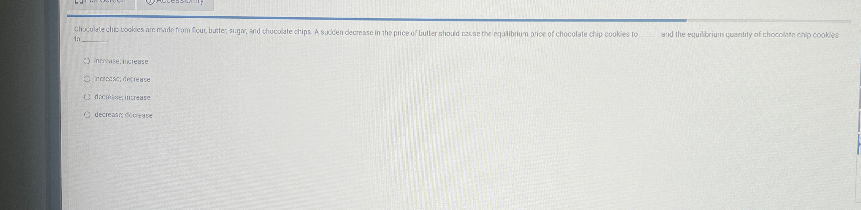 Solved toincrease; increaseincrease; decreasedecrease; | Chegg.com